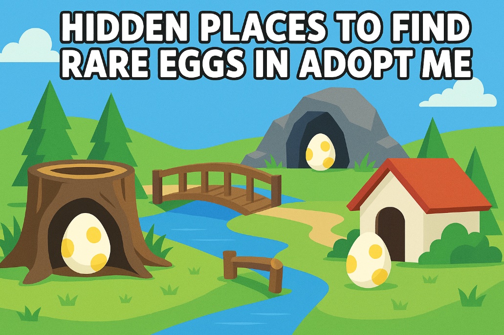 10 Hidden Places to Find Rare Eggs in Adopt Me – Establo.hk